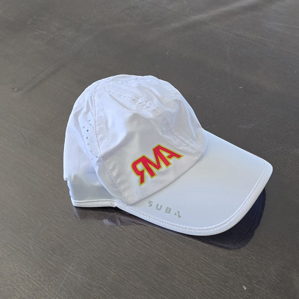 RMA White Running Cap Sub4 Performance - RUNNING MUMS AUSTRALIA