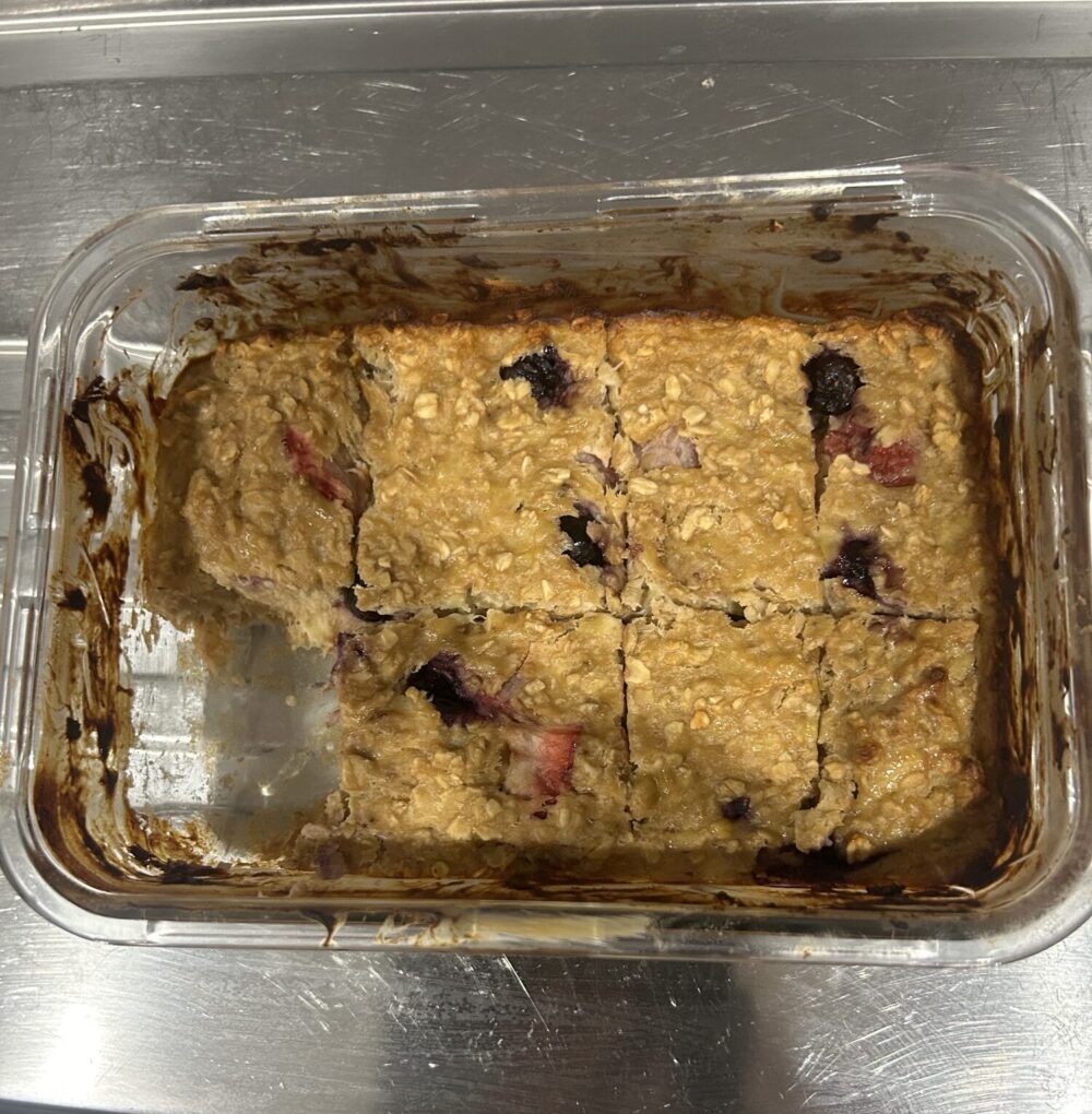 Fruit and Oat Bake - RUNNING MUMS AUSTRALIA